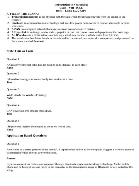 Introduction To Networking Saquib Pdf Computer Network Network Switch