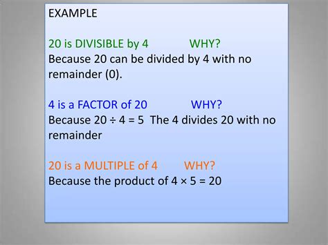 3 1 Factors Multiples And Divisibility Pptx