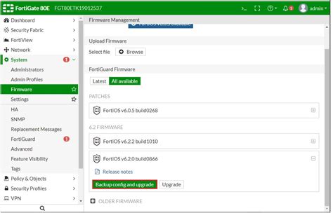 hướng dẫn các thiết lập Reset trên Firewall Fortigate