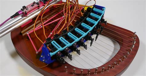 Robot Lyre By Blitz City Diy Download Free Stl Model