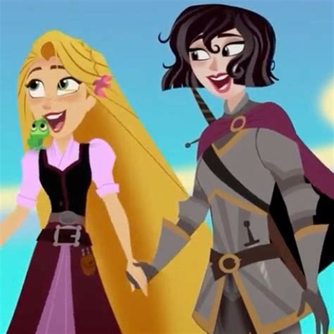 Cassandra X Rapunzel Icon Tangled The Series In 2025 Rapunzel