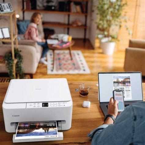 Canon Pixma Ts6550i A4 Colour Multifunction Inkjet Printer Printer Base