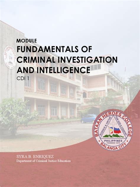 Cdi 1 Module 3 And 4 Pdf Search Warrant Crime Scene