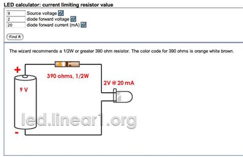Led Wiring Calculator