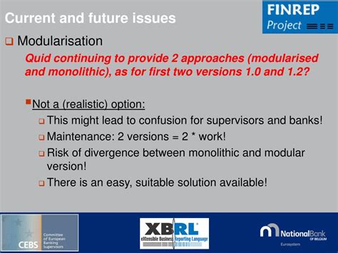 Ppt Finrep Taxonomy Status Powerpoint Presentation Free Download Id441360