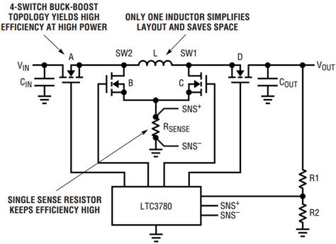 Schematic Of Buck Boost Converter Wiring Today