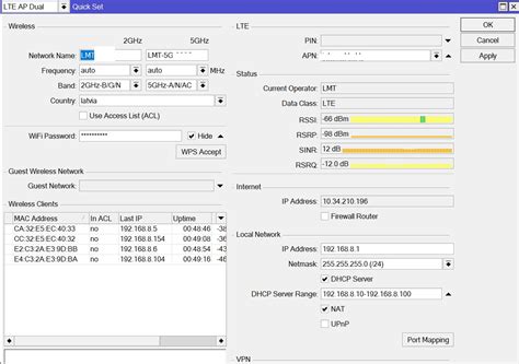 Mikrotik Chateau 5g And Extender Tp Link Re450 Ac1750 Connected But No Internet Home Network