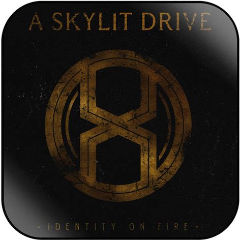 A Skylit Drive Identity On Fire Album Cover Sticker