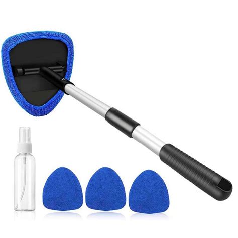 Dinfu Car Windshield Cleaner Kit Expandable Car Window Cleaner With 4
