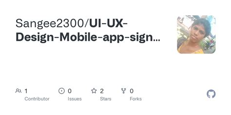Github Sangee2300 Ui Ux Design Mobile App Sign Up Flow