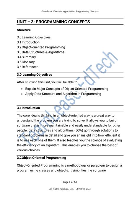 Programming Concepts Teamlease Edtech Ltd Amita Chitroda Page Flip PDF Online