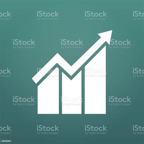최신 유행 플랫 스타일 현대 배경에 고립에서 그래프 아이콘 웹 사이트 디자인 로고 Ui 애플 리 케이 션에 대 한 차트 모음 기호입니다 벡터 일러스트입니다 0명에 대한 스톡