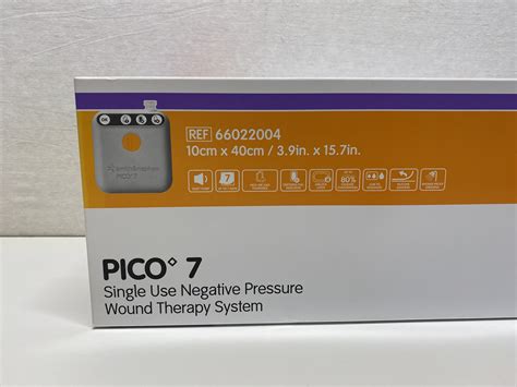 New SMITH NEPHEW Pico 7 66022004 Exp 2021 11 B33 66022004 Pico 7 Disposables General For