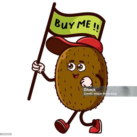 귀여운 키위 과일 캐릭터와 행복한 얼굴과 제스처를 가리킵니다 과일 문자 아이콘 개념 격리 이모티콘 스티커 플랫 만화 스타일 벡터 감정에 대한 스톡 벡터 아트 및 기타 이미지