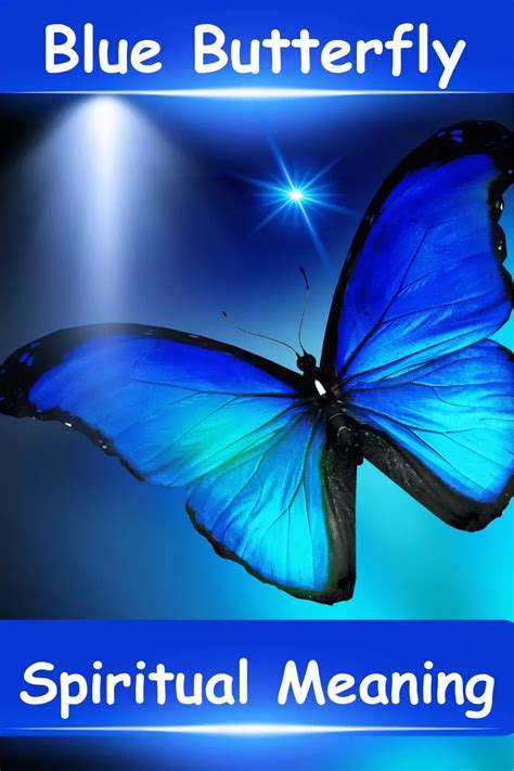 Blue Butterfly Symbolism Meaning Artofit
