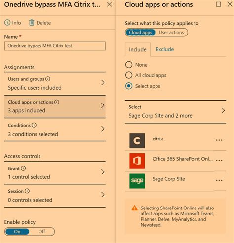 Bypass Mfa For App Within A Trusted Ip R Intune