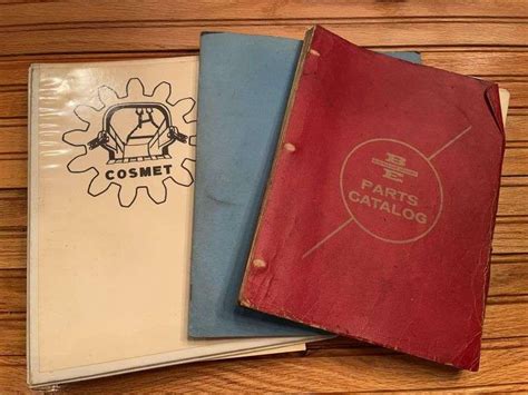 3 Bucyrus Erie Manuals Aumann Auctions Inc