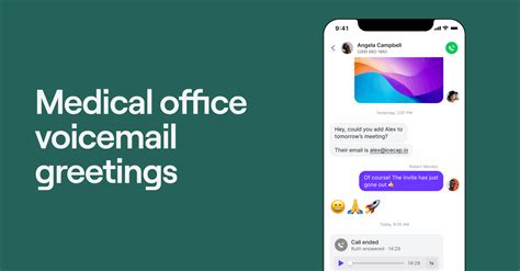 26 Free Medical Office Voicemail Greetings Tips