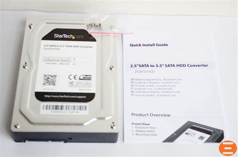 StarTech Com 3 5in Black USB 3 0 External SATA III Hard Drive Enclosure With UASP For SATA 6