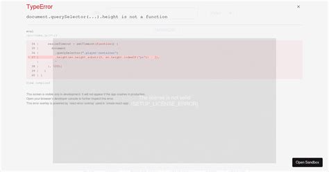 Bitmovin Player Examples CodeSandbox