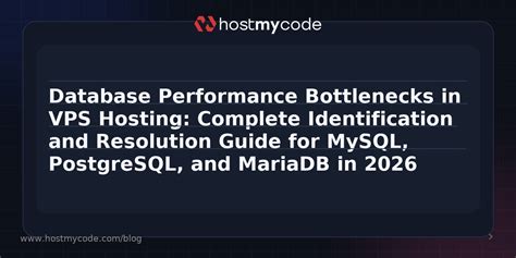 Database Performance Bottlenecks In Vps Hosting Complete