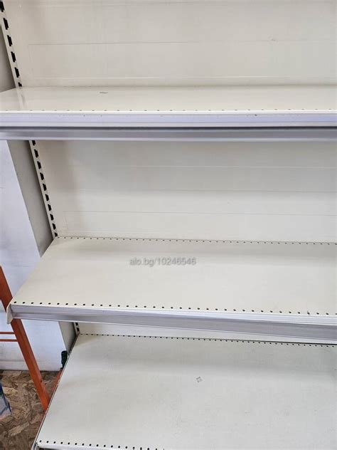 Стелажи за магазини Търговско и ресторантьорско оборудване София Продавам 10 бр стелаж