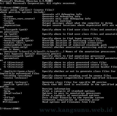 Cara Install Dan Setting Java Development Kit Jdk Di Windows Kang Sunu