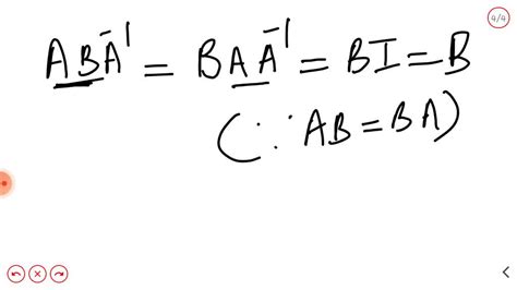 Solvedif A And B Are Symmetric Matrices And A Bb A Then A 1 B Is A A Symmetric Matrix B