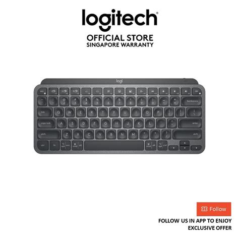 Logitech MX Keys Mini Slim Wireless Illuminated Keyboard Compact Bluetooth Backlit USB C