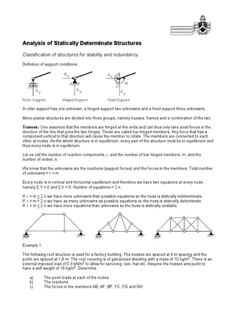 Pdf Statically Determinate Structures Dokumen Tips