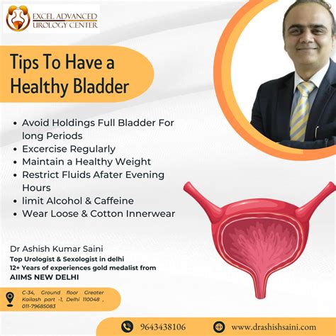 Tips To Have A Healthy Bladder Dr Ashish Saini Medium