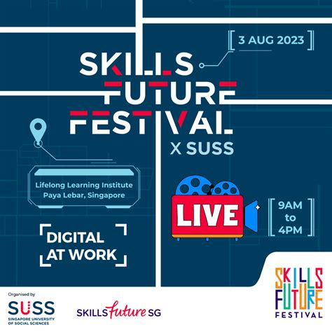 🎉 We Are Excited To Announce That Skillsfuture Festival X Suss Will Go Live On Facebook