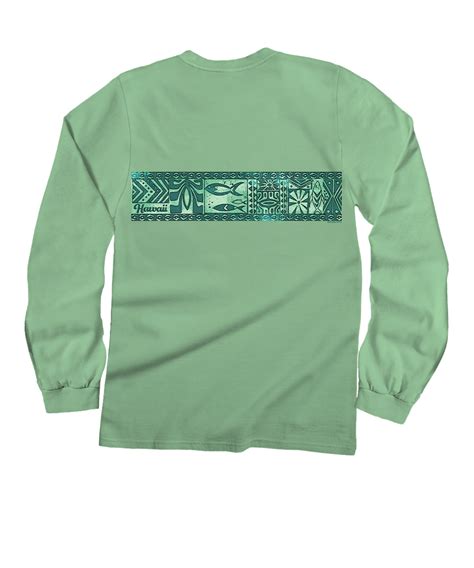 Akamu Band Key Lime Dyed Long Sleeve Crewneck T Shirt