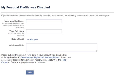 Facebook Login Disabled 3 Datacenterdude