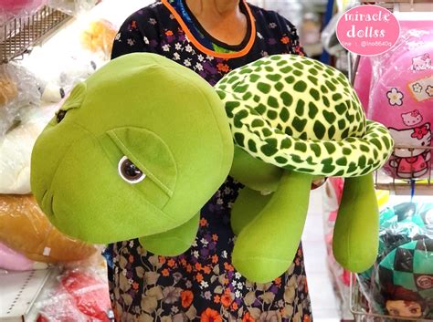 ตุ๊กตาเต่าแซมมี่ผ้าขนเรียบนุ่มขนาด 20 3040 60 เซนติเมตร Doll Miracle Thaipick