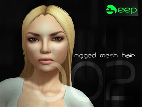 Second Life Marketplace Eep Hair 002 Colors