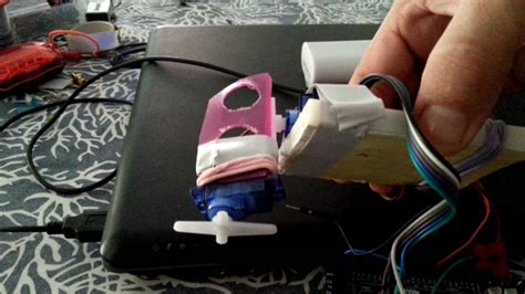 Mpu6050 And 2 Servo And Arduino Mega Youtube