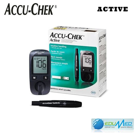 Glucometro Accu Chek Active Edumed Sac