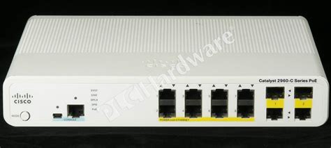 PLC Hardware Cisco WS C2960C 8PC L Surplus Open Pre Owned
