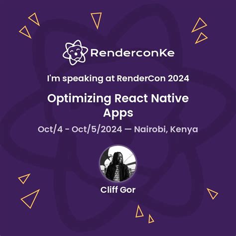 Cliff Gor On Linkedin I Am Excited To Be Speaking At Rendercon Kenya