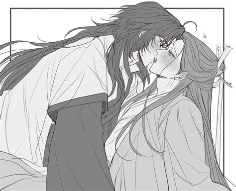 Luo Binghe And Shen Qingqiu Renzha Fanpai Zijiu Xitong Drawn By Poron Rd Danbooru