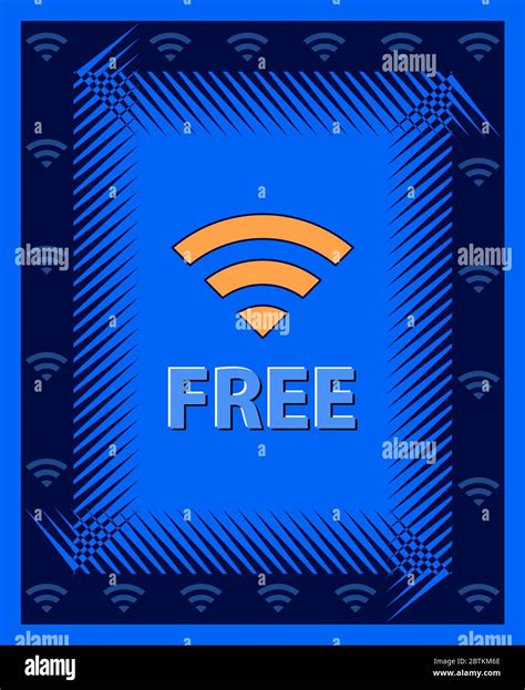 Wifi Free Password Concept Design Vector Art Stock Vector Image And Art Alamy