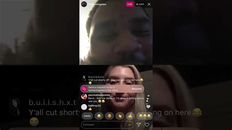 Kevin Gates Caught Cheating On Live Youtube