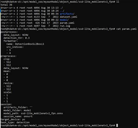 SK TDA4VM The Model Is Compiled And Verified On EVM Run This Script