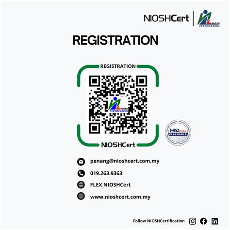 Niosh Certification Sdn Bhd On Linkedin Augustisoraining Northernregion Isocertification