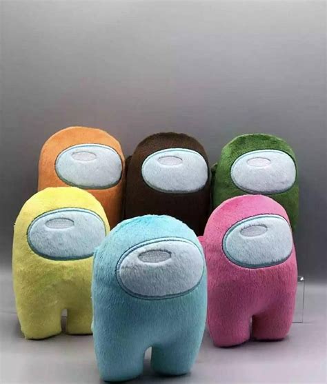 Parmi Nous Crewmate Plushies 12 Couleurs Disponibles Etsy