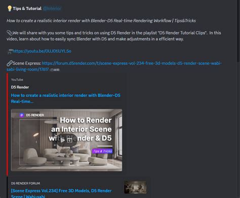 How To Create Realistic Interior Render Get Help D5 Render Forum