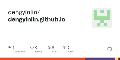 Dengyinlin Github Io Index Html At Main Dengyinlin Dengyinlin Github Io GitHub