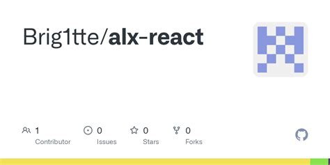 GitHub Brig1tte Alx React