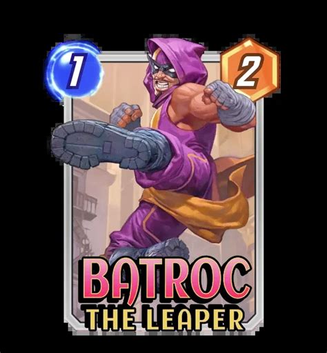 Batroc The Leaper Marvel Snap Snap Fan